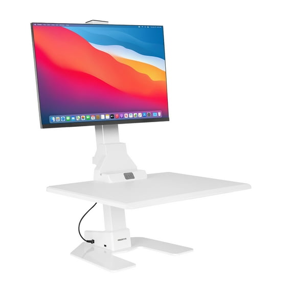 Motorized Sit-Stand Desk Converter for 1 Monitor - Walmart.com