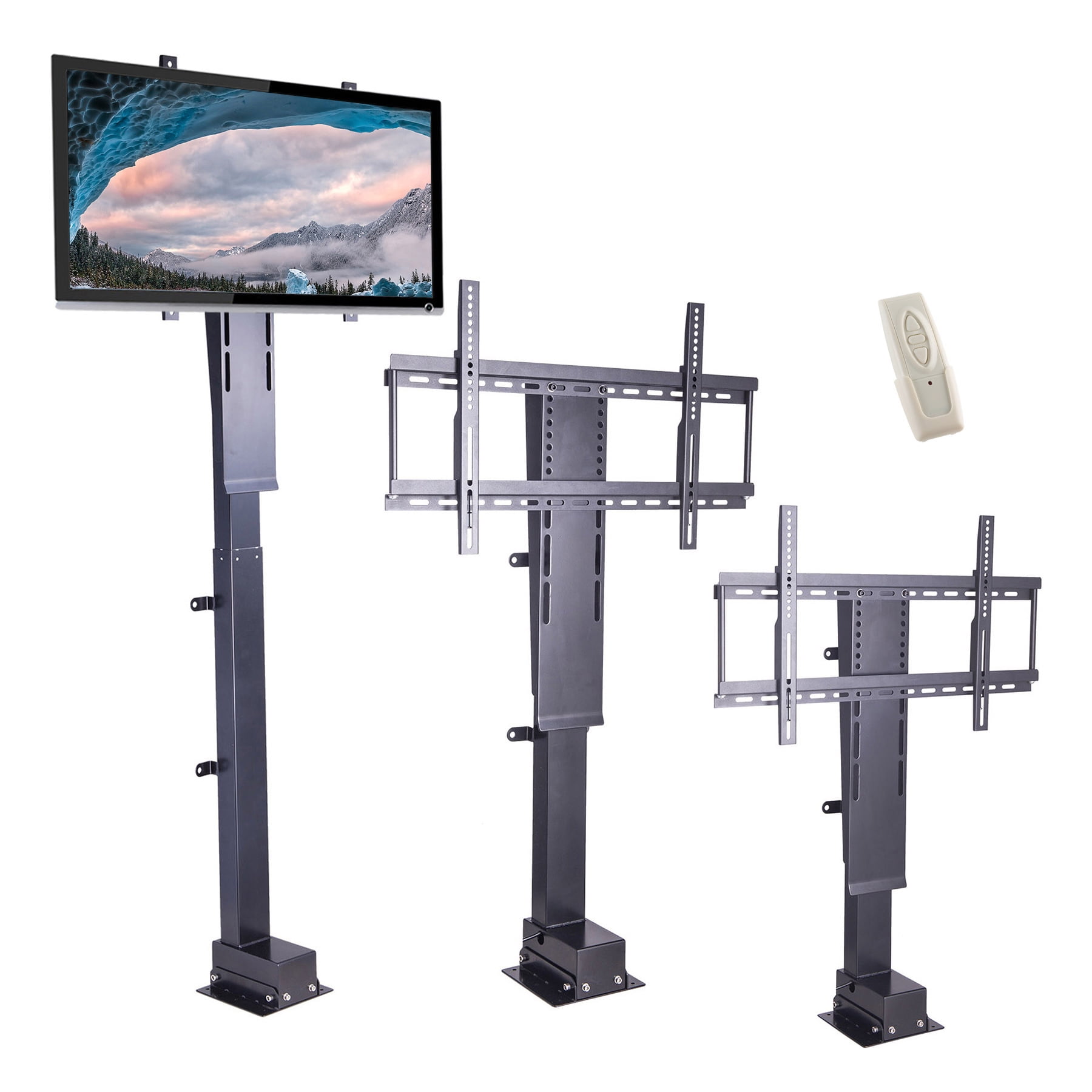 Motorized TV Lift Stand with Remote Control for Big Panel 30"-60 ...