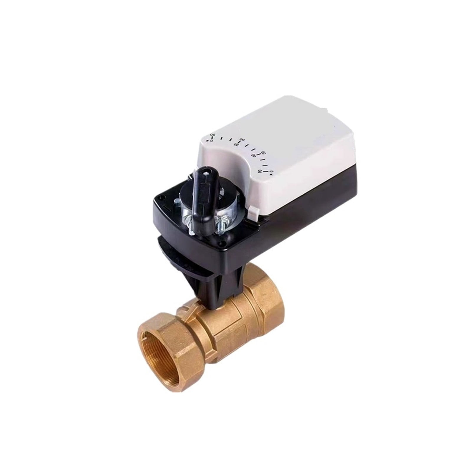 Motorized Valve G3/4" 4Nm 0-10v/ 4-20mA Control Electric Valve 2 Way DN20 Proportional Motorized ...