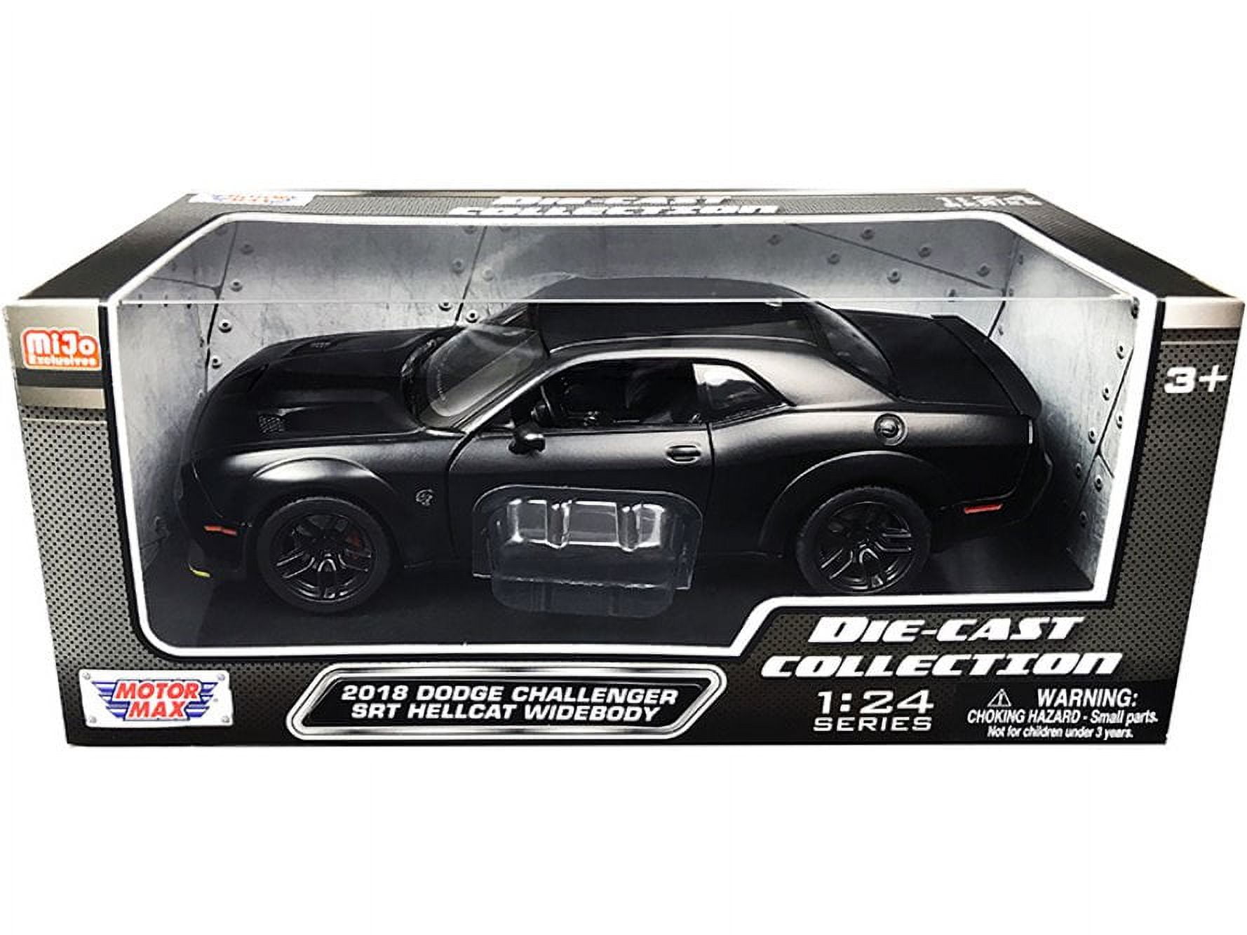 Motormax 2018 Dodge Challenger SRT Hellcat 1/24 Scale Diecast Model ...