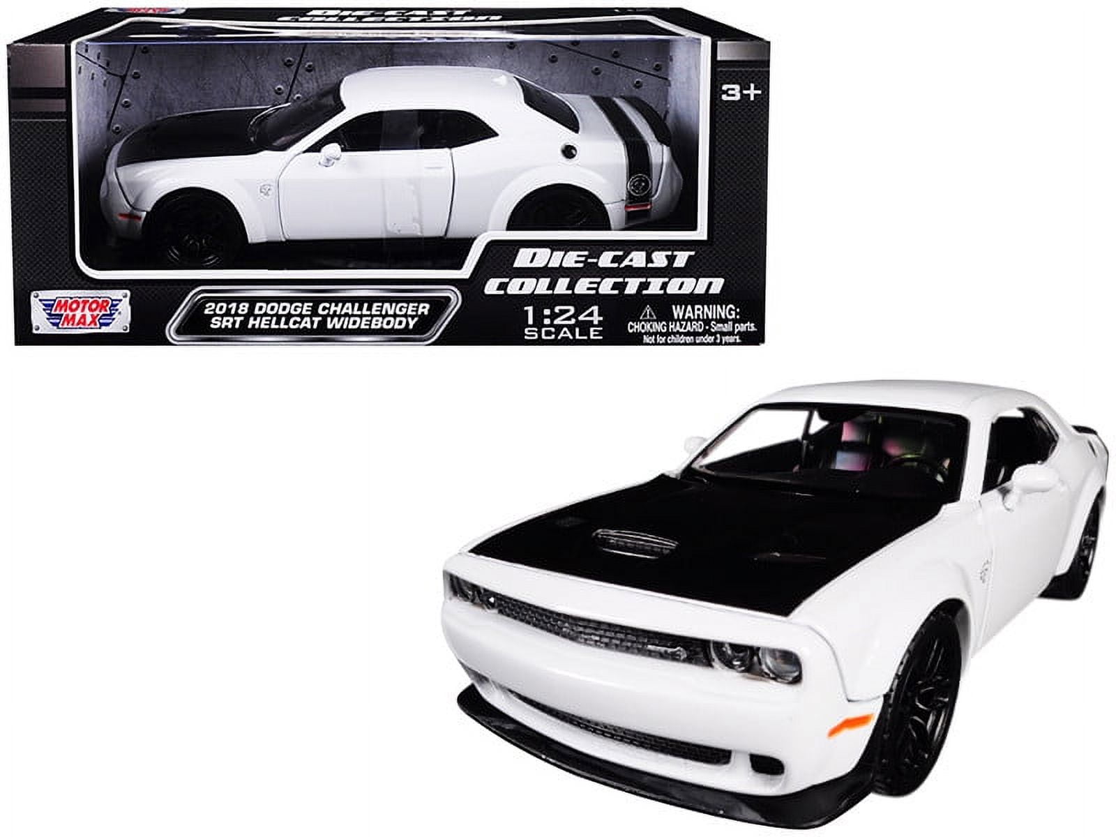 Motormax 2018 Dodge Challenger SRT Hellcat Widebody Diecast Model Car ...