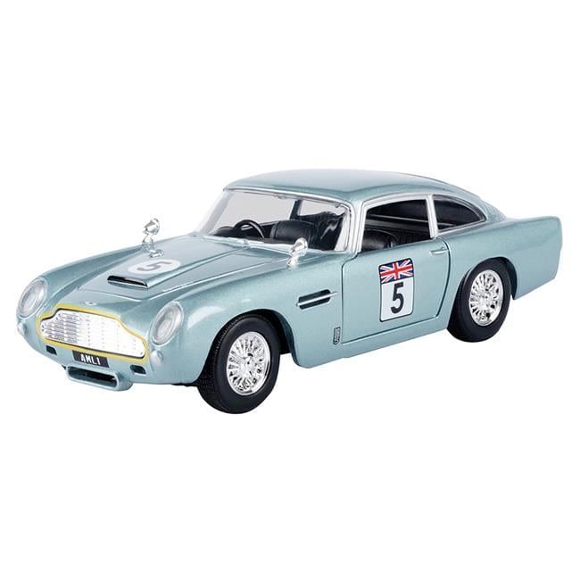 Motormax 73789 Aston Martin DB5 Right Hand Drive No.5 Light Blue ...