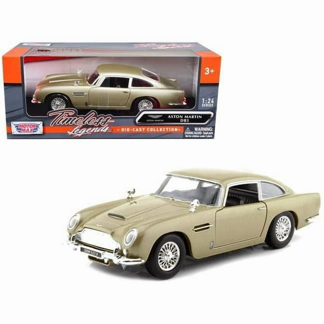 Aston Martin DB5 RHD (Right Hand Drive) Gold Metallic Timeless Legends ...