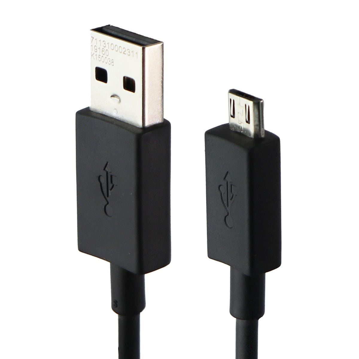 Motorola (3.3-Ft/1M) Micro-USB to USB Charge/Sync OEM Cable - Black ...