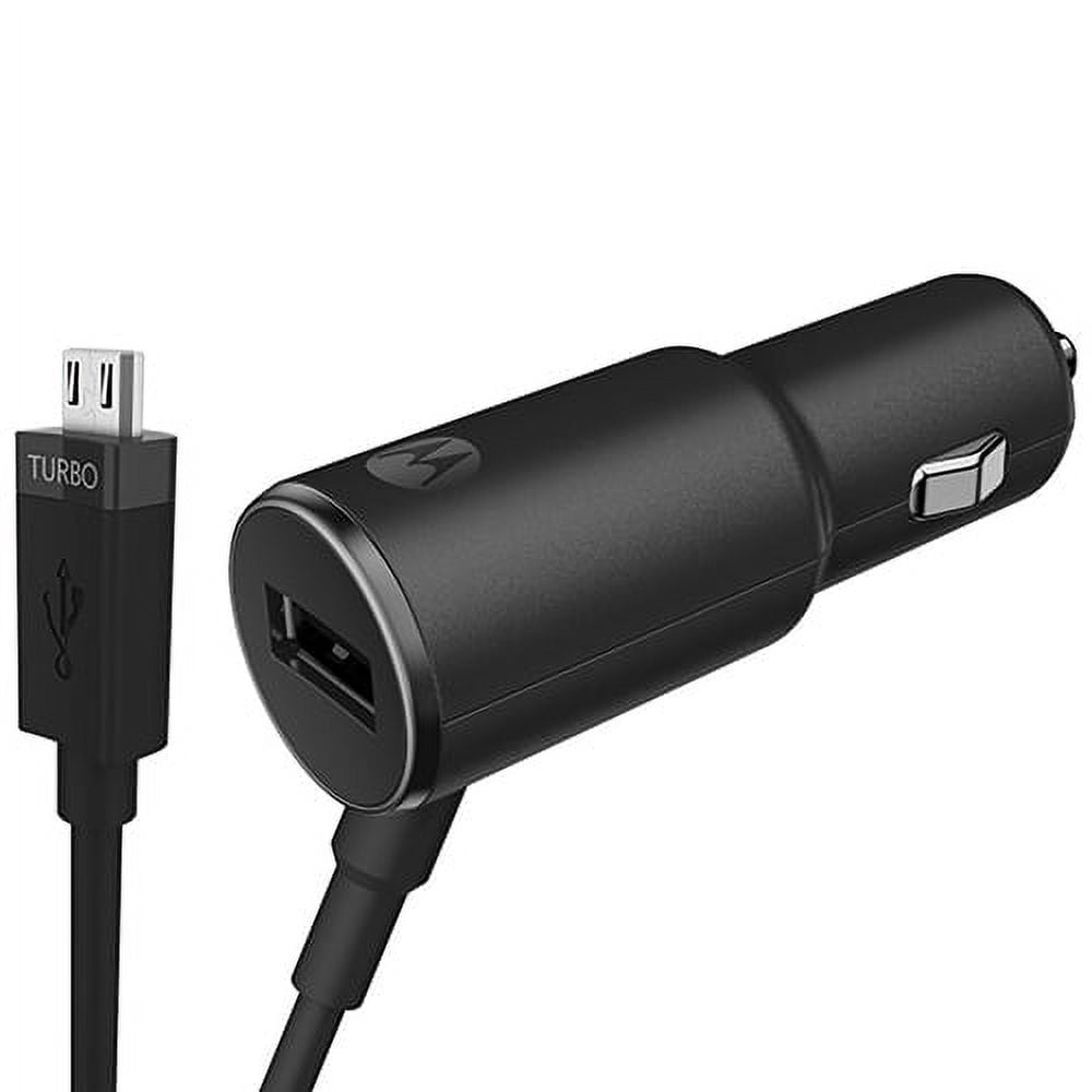 Motorola 89833N Turbo Power 25W Charger for Micro-USB Enabled Devices ...