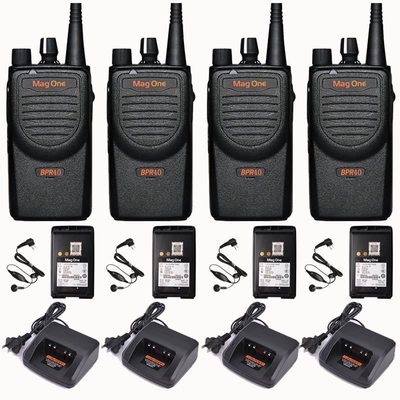 Motorola BPR40 Long Range Communication Mobile Radio VHF/UHF 8 Channel 5 Watts DMR Digital ...