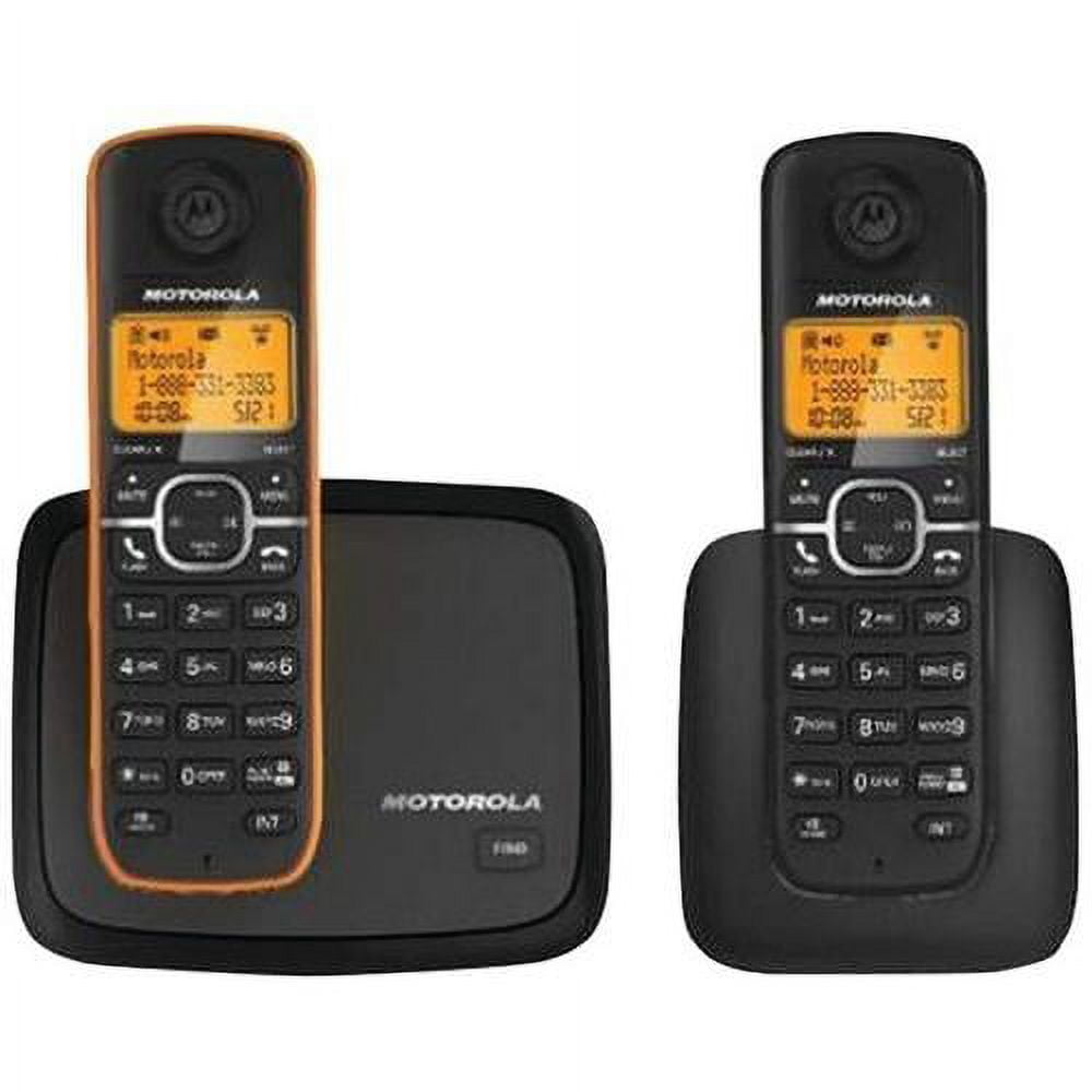 Motorola DECT 6.0 Cordless Phone with 2 Handsets and Caller ID L602M ...