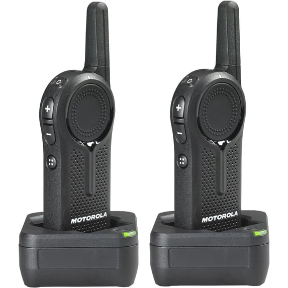 Motorola DLR1020 Digital 1 Watt 2 Channel Radio 2 Pack, Business Two ...