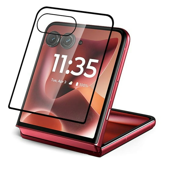 For Motorola Edge 2025 Screen Protector Tempered Glass Full Edge Clear ...