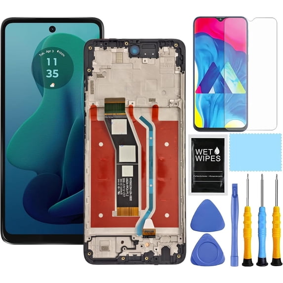Motorola G 5G 2024 Screen Replacement Kit, XT2417, LCD Digitizer, 6.6 ...