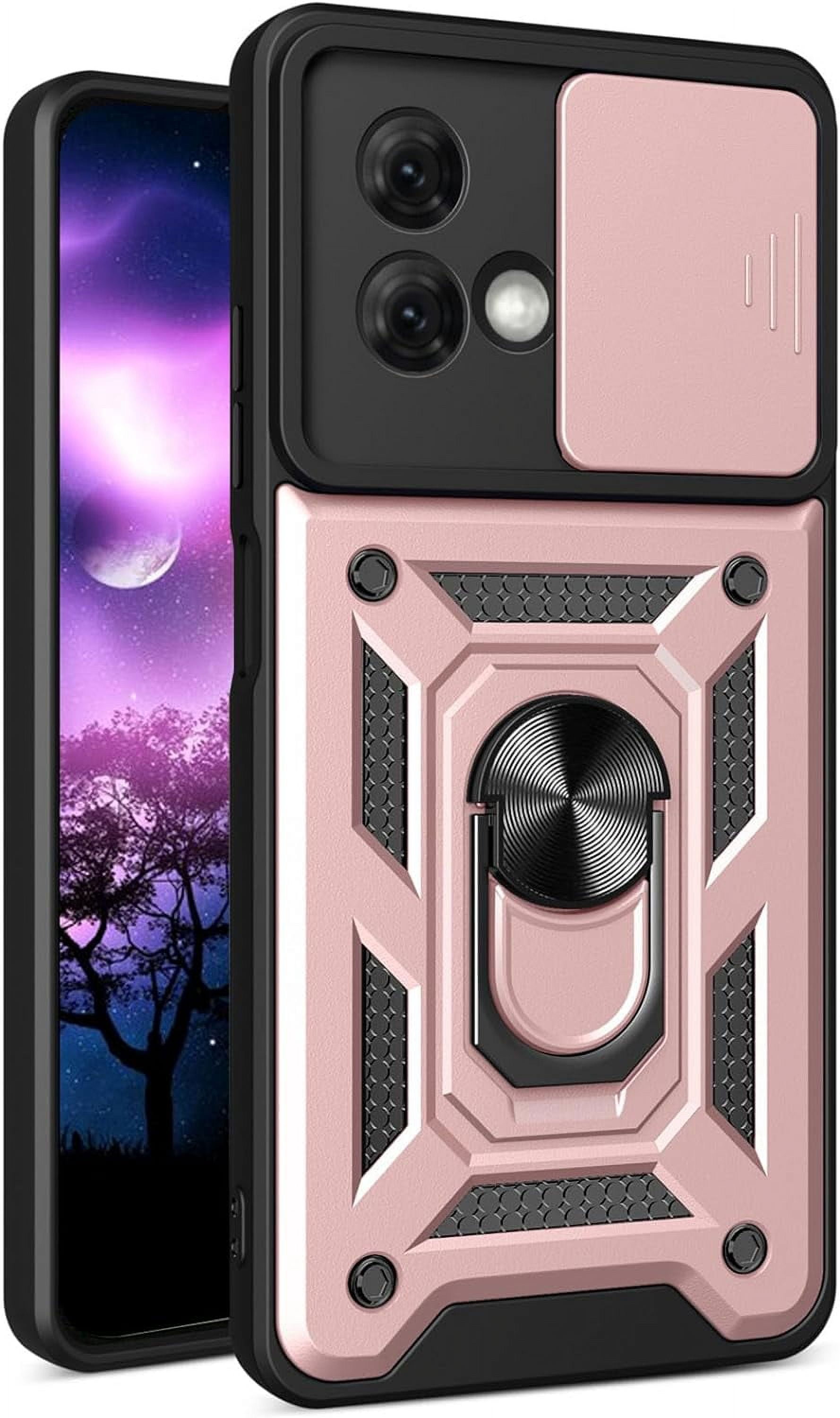for Motorola G84 5G Case with Slide Camera Cover for Men, Military ...
