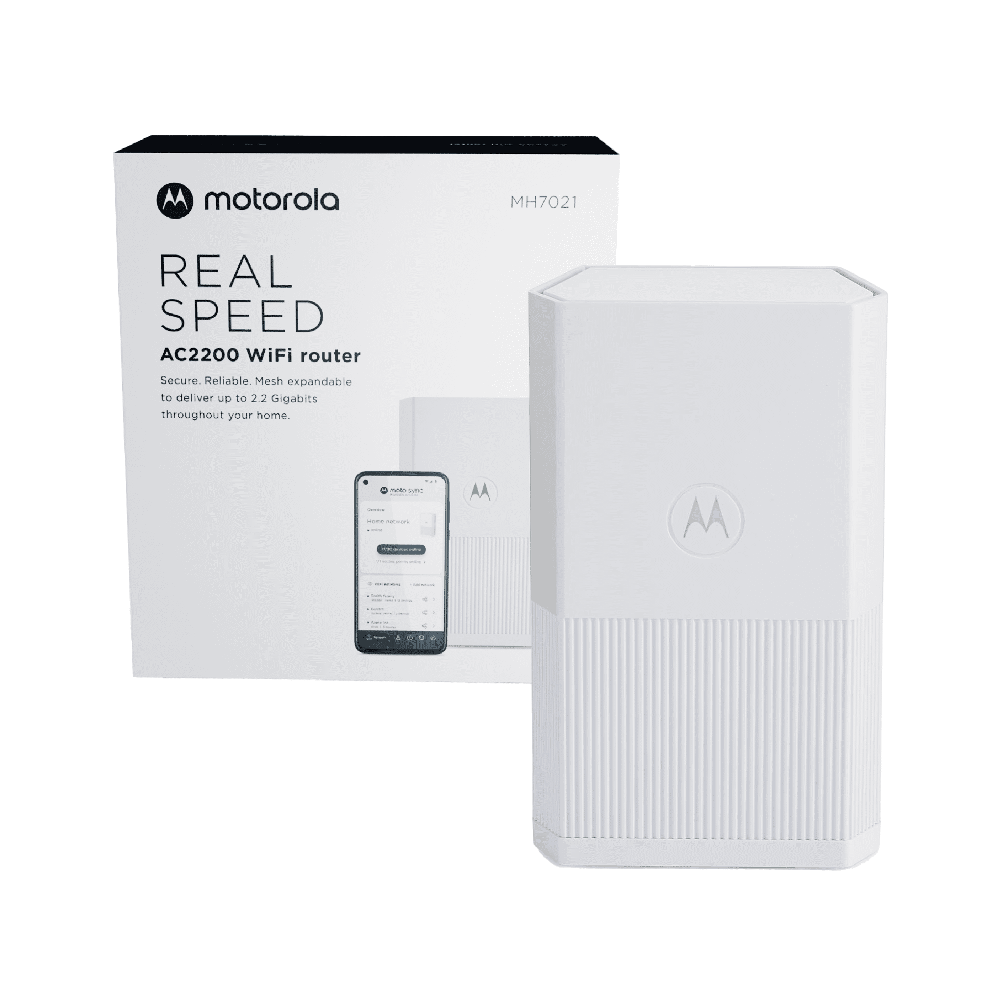 Motorola Gigabit Smart Home WiFi Router Coverage up to 2000 sq ft ...