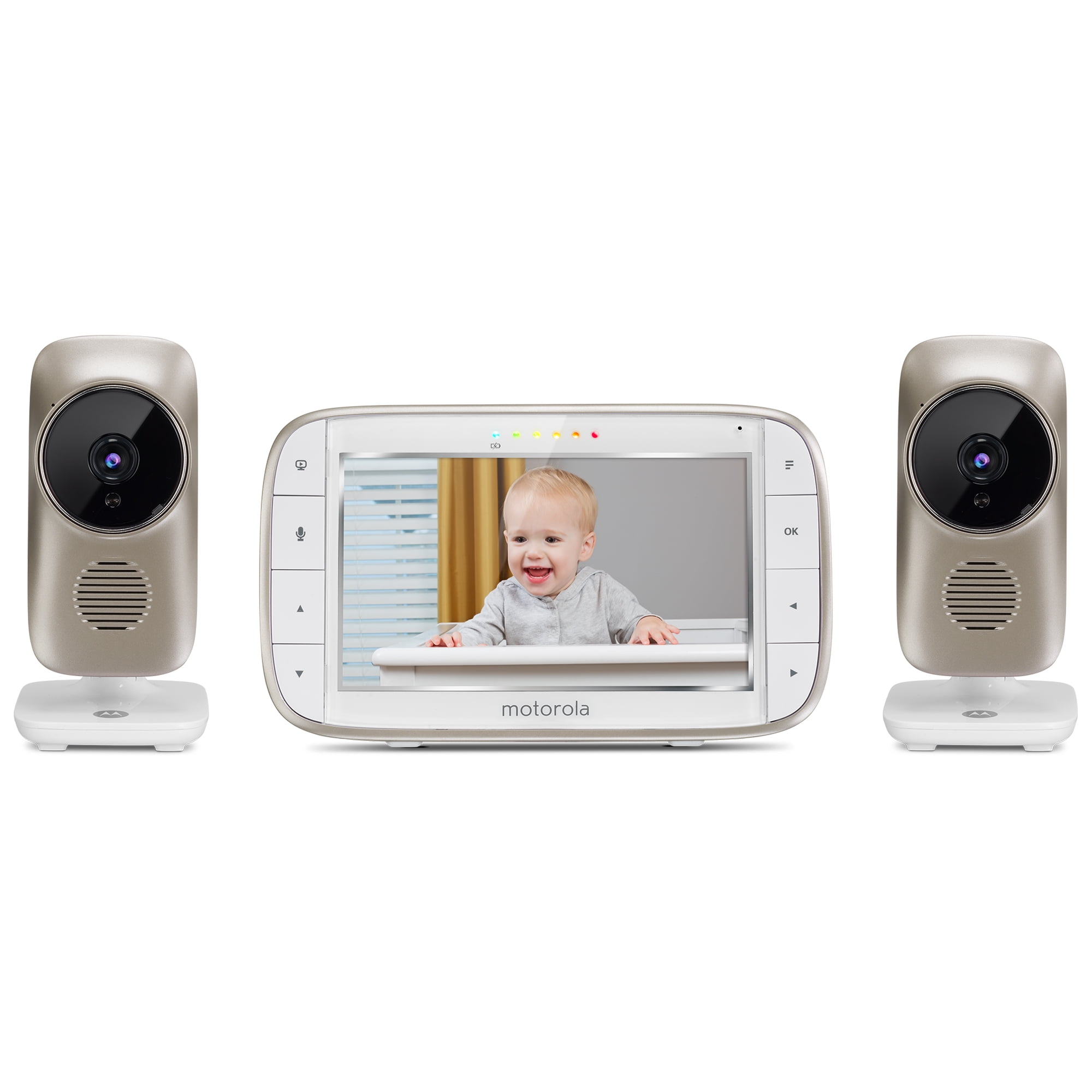 Motorola MBP845Connect-2, Wi-Fi Video Baby Monitor with Smart Screen, 2 ...