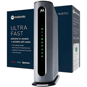 Motorola B12 DOCSIS 3.1 Multi-Gig Cable Modem, 2.5 Gbps Port, Works ...