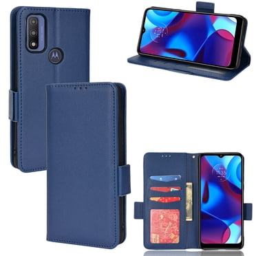 Case for Motorola Moto G PURE Cover Zipper Magnetic Wallet Card Holder ...