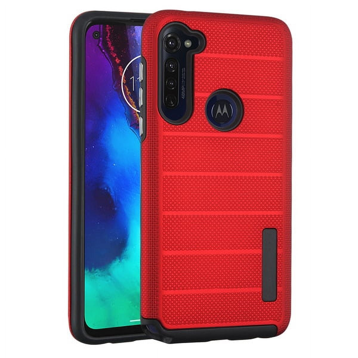 Motorola MOTO G STYLUS Case Drop-Protection Hard PC Soft Hybrid Armor ...