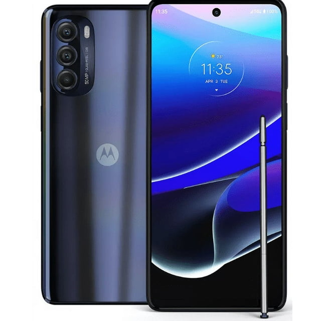 Open Box Motorola Mot G Styulus 5G | 128GB 50MP Camera| Steel Blue for ...