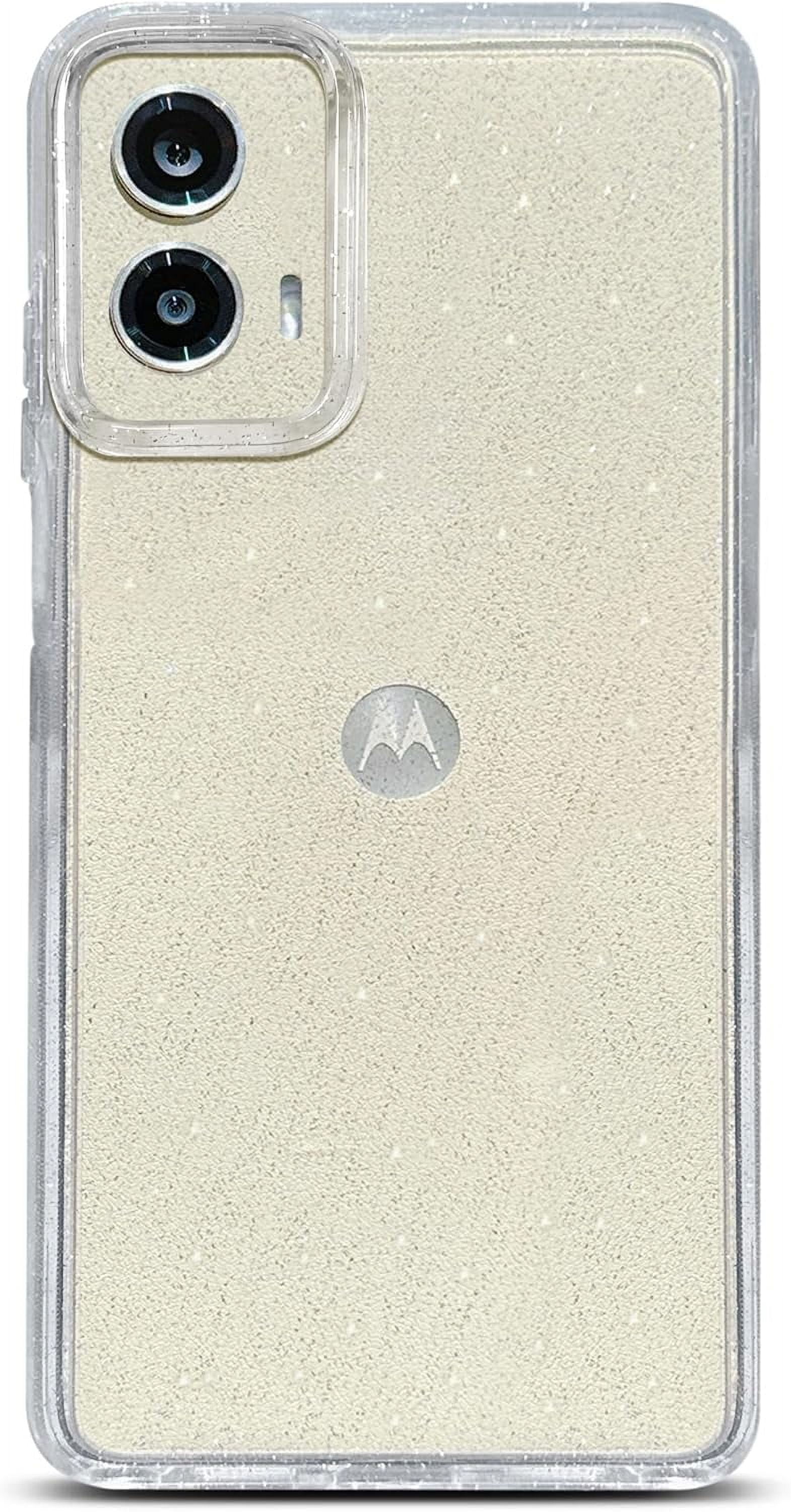 for Motorola Moto G 5G 2024 Case 6.6" Bling Glitter Clear Shiny Sparkle ...