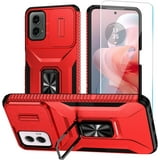 for Motorola Moto G 5G 2024 Case with HD Screen Protector & Slide ...