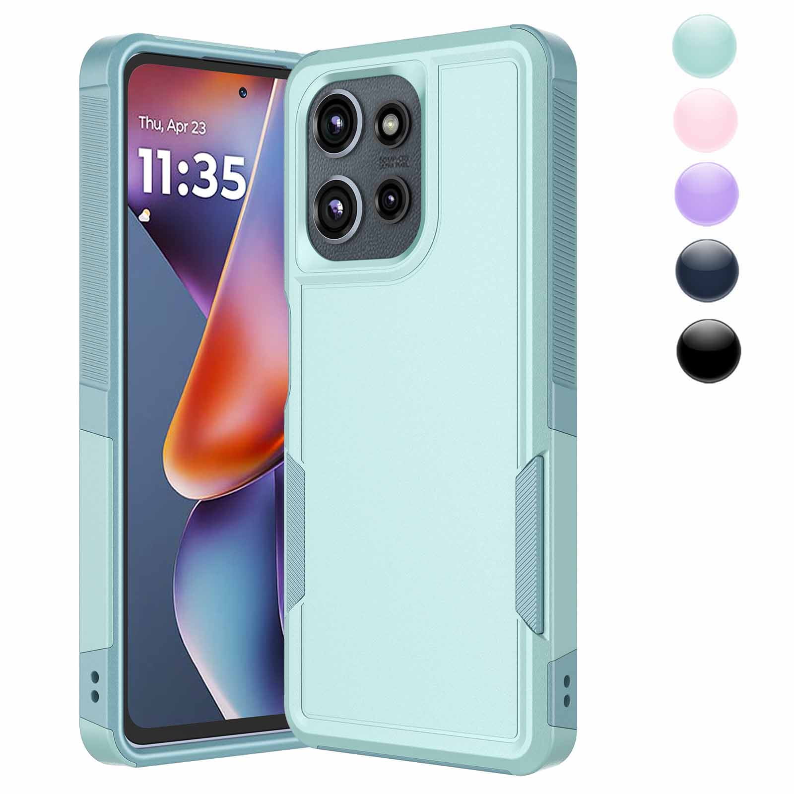 For Motorola Moto G 5G 2025 Case，Sturdy Durable Cover Cute Bumper Case ...