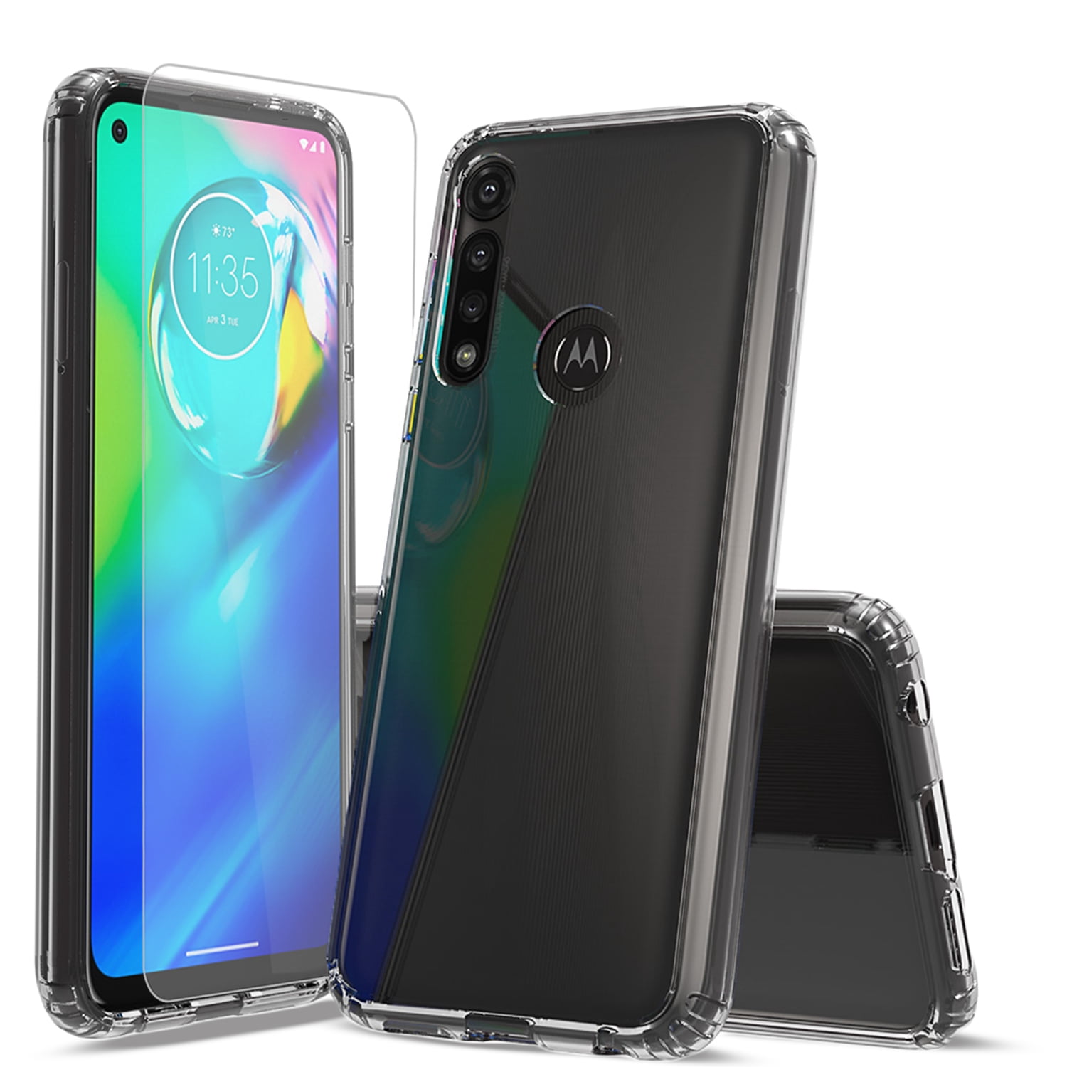 Motorola Moto G Fast Case, Transparent Durable Shockproof Protective ...