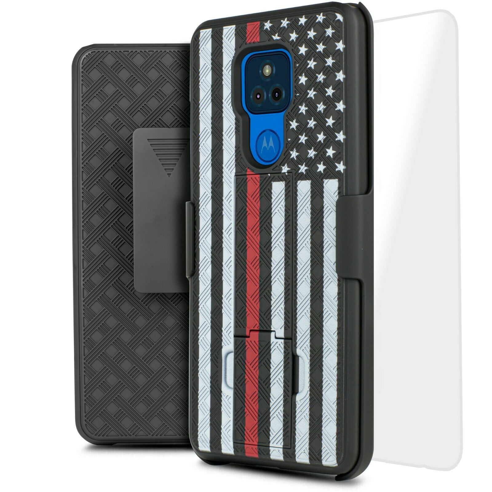 for Motorola Moto G Play 2021 (NOT FIT 2020 Version) with Temper Glass ...