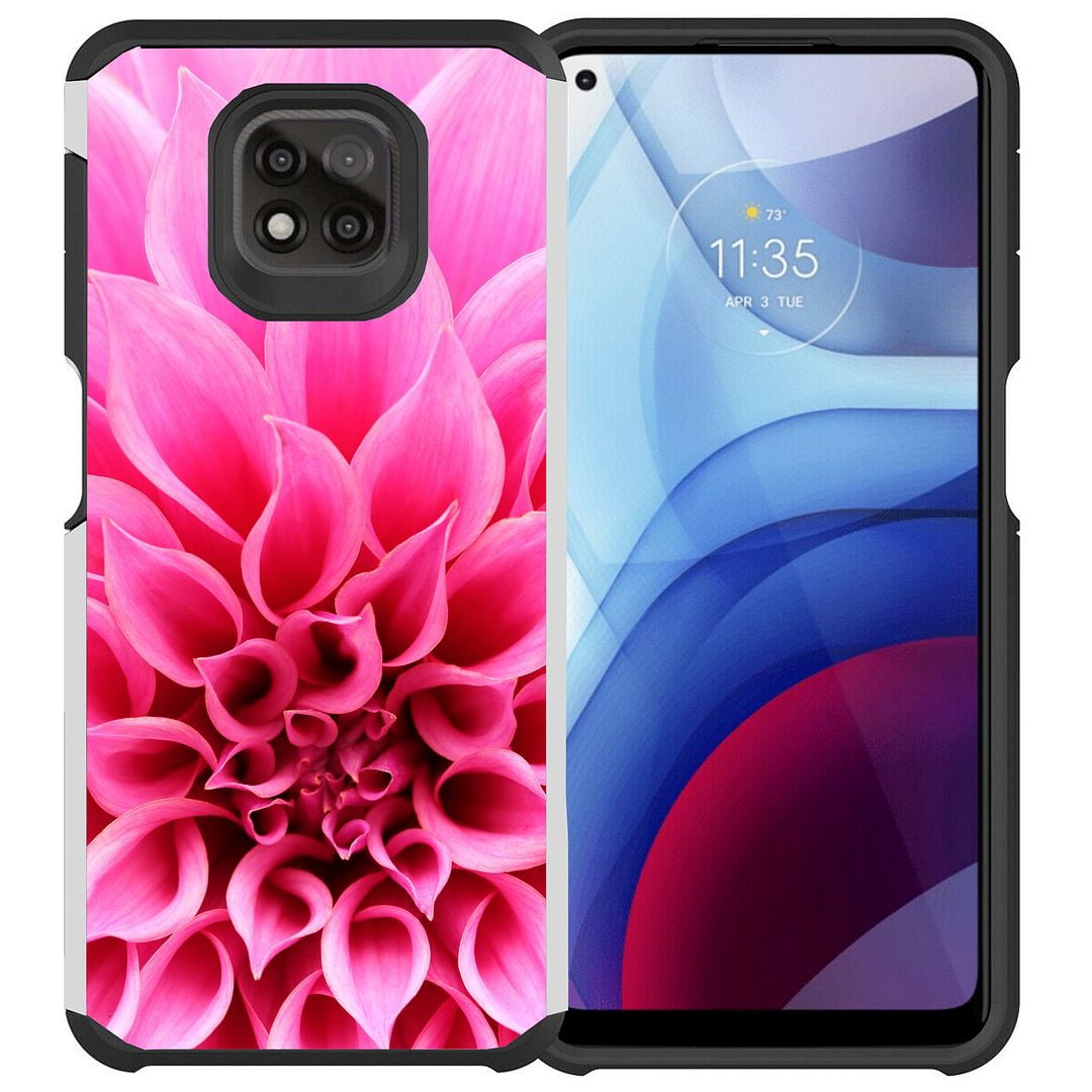 Motorola Moto G Power 2021 Case - Colorful Design Hybrid Armor Case ...