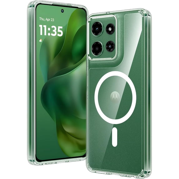 for Motorola Moto G-Power-5G-2025 Case: Magnetic Military Grade Drop ...