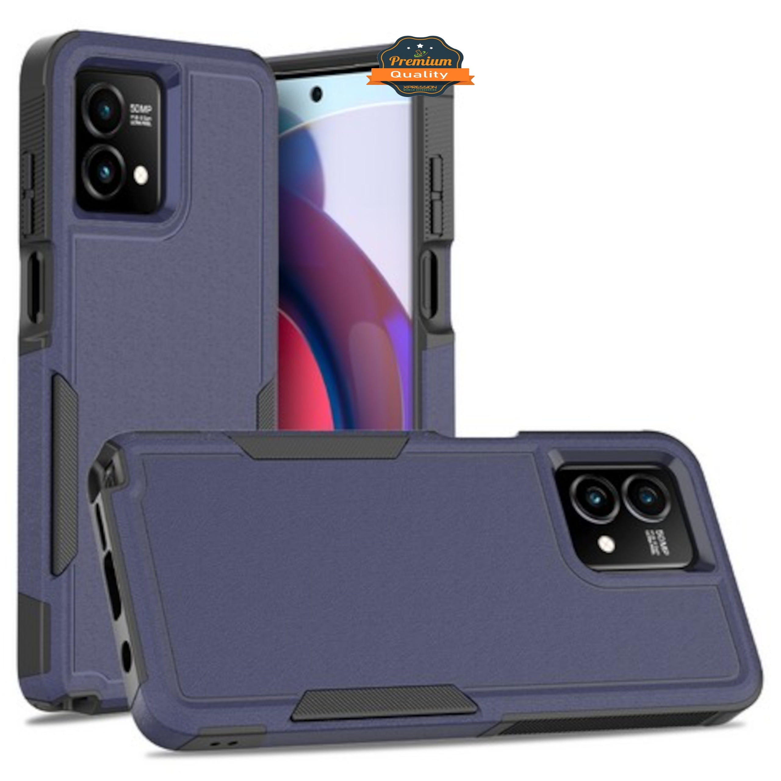 For Motorola Moto G Power 5G 2025 Rugged Heavy-Duty Dual Layer Military ...