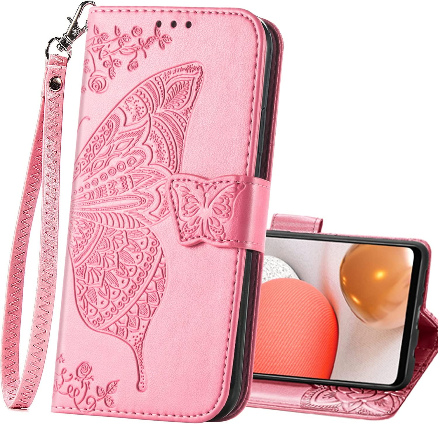 Motorola Moto G Pure Wallet Case,PU Leather Wallet Flip Protective ...
