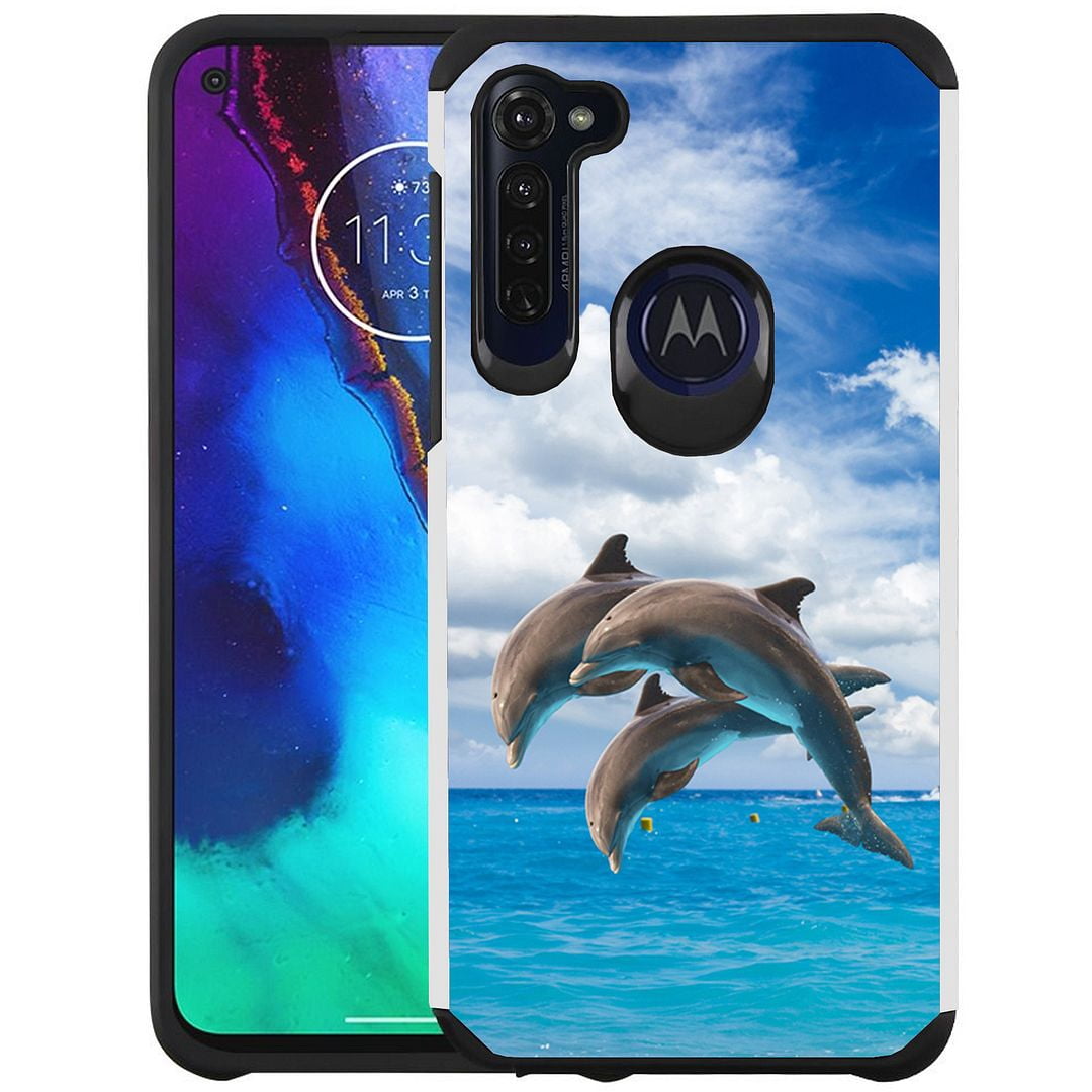 Motorola Moto G Stylus (2020) Case - Colorful Design Hybrid Armor Case ...