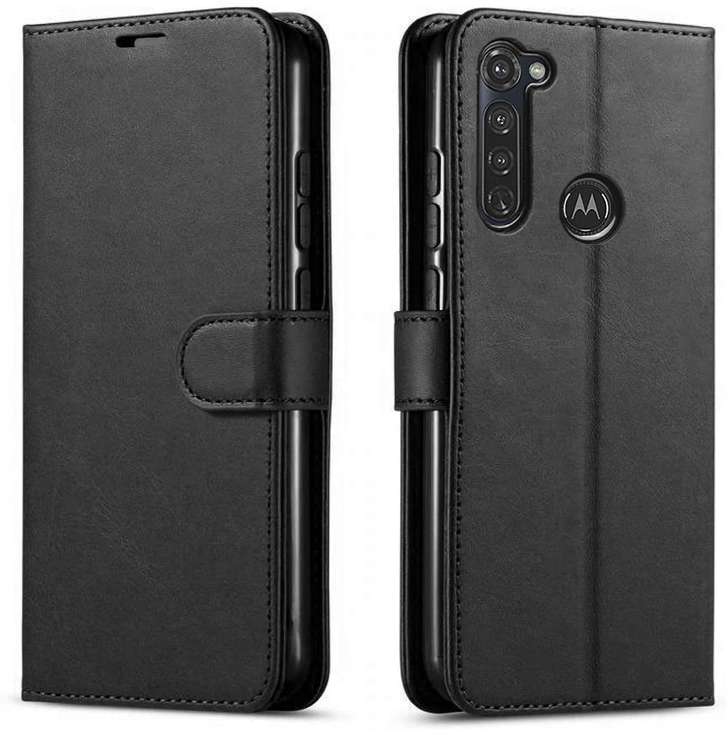 Motorola Moto G Stylus 2020 Premium PU Leather Wallet Case with Credit ...