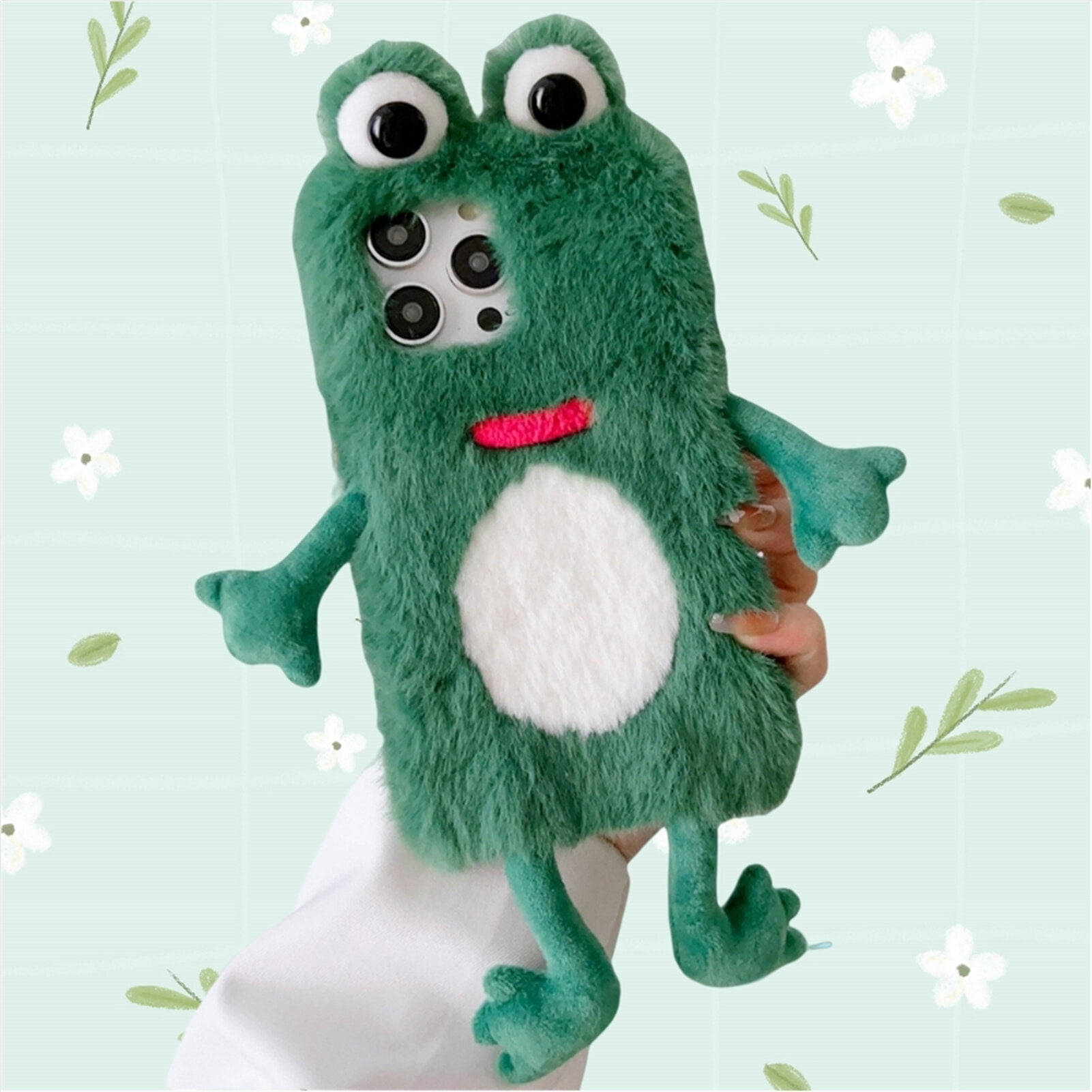 for Motorola Moto G Stylus(4G) (2023) Furry Plush Phone Case, Funny Big ...