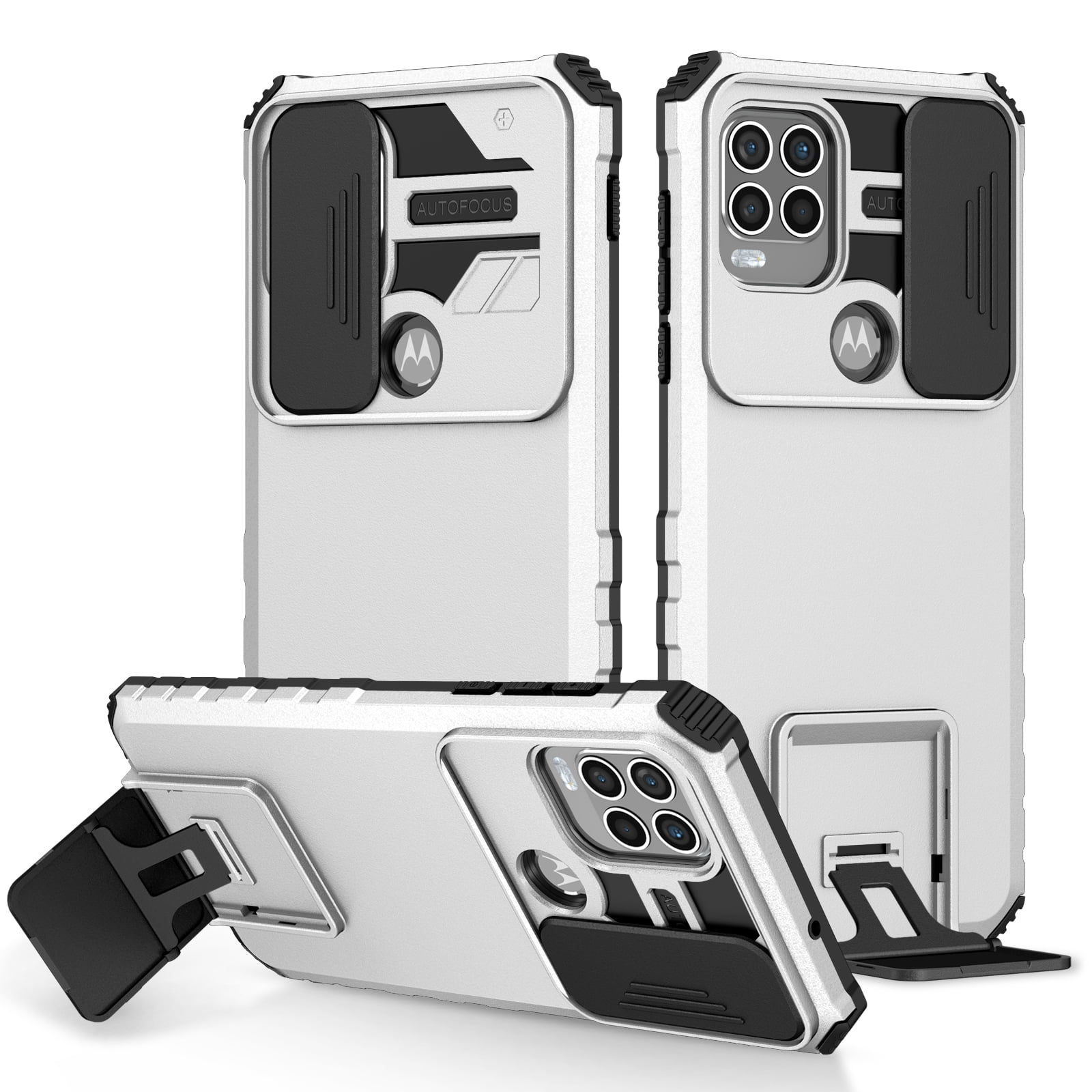 for Motorola Moto G Stylus 5G (2021) Case with Camera Lens Slide ...