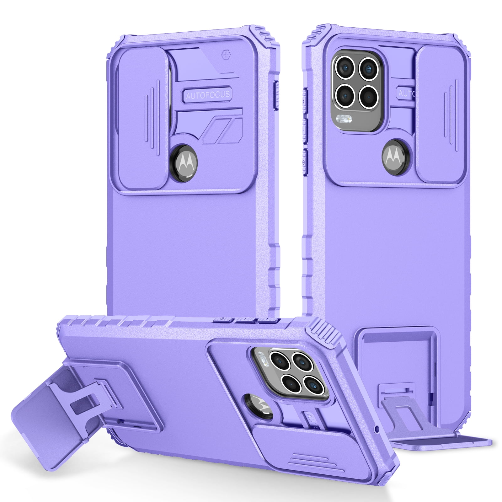 for Motorola Moto G Stylus 5G (2021) Case with Camera Lens Slide ...