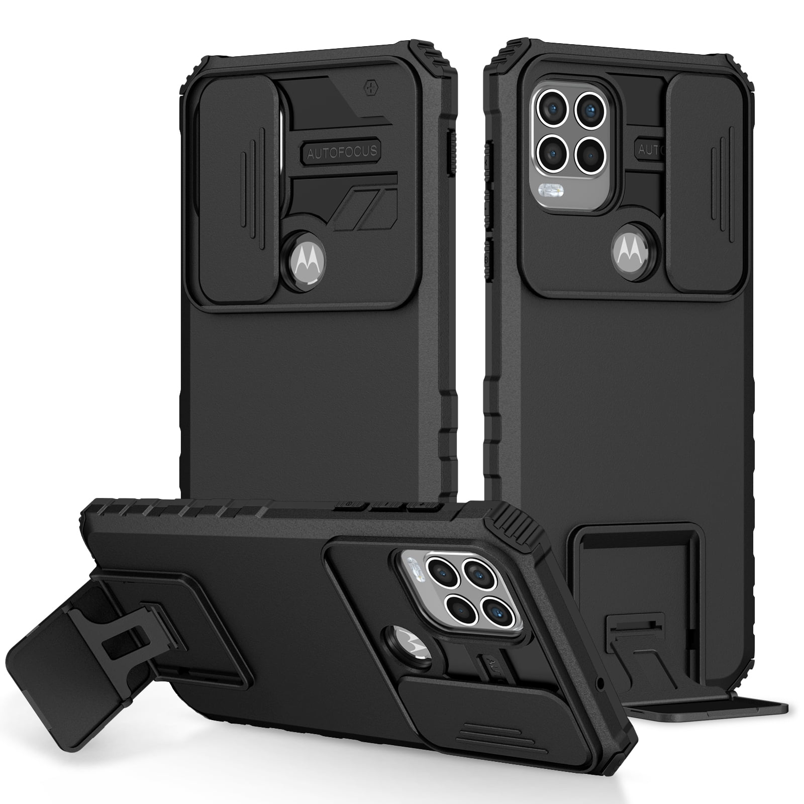 for Motorola Moto G Stylus 5G (2021) Case with Camera Lens Slide ...