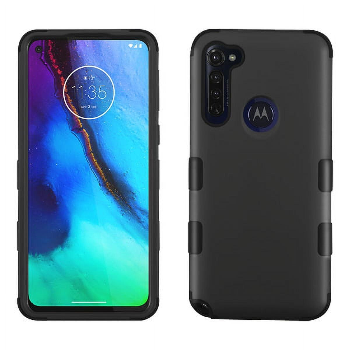 Motorola Moto G Stylus Phone Case 3 In 1 Hybrid Impact Armor Hard Pc