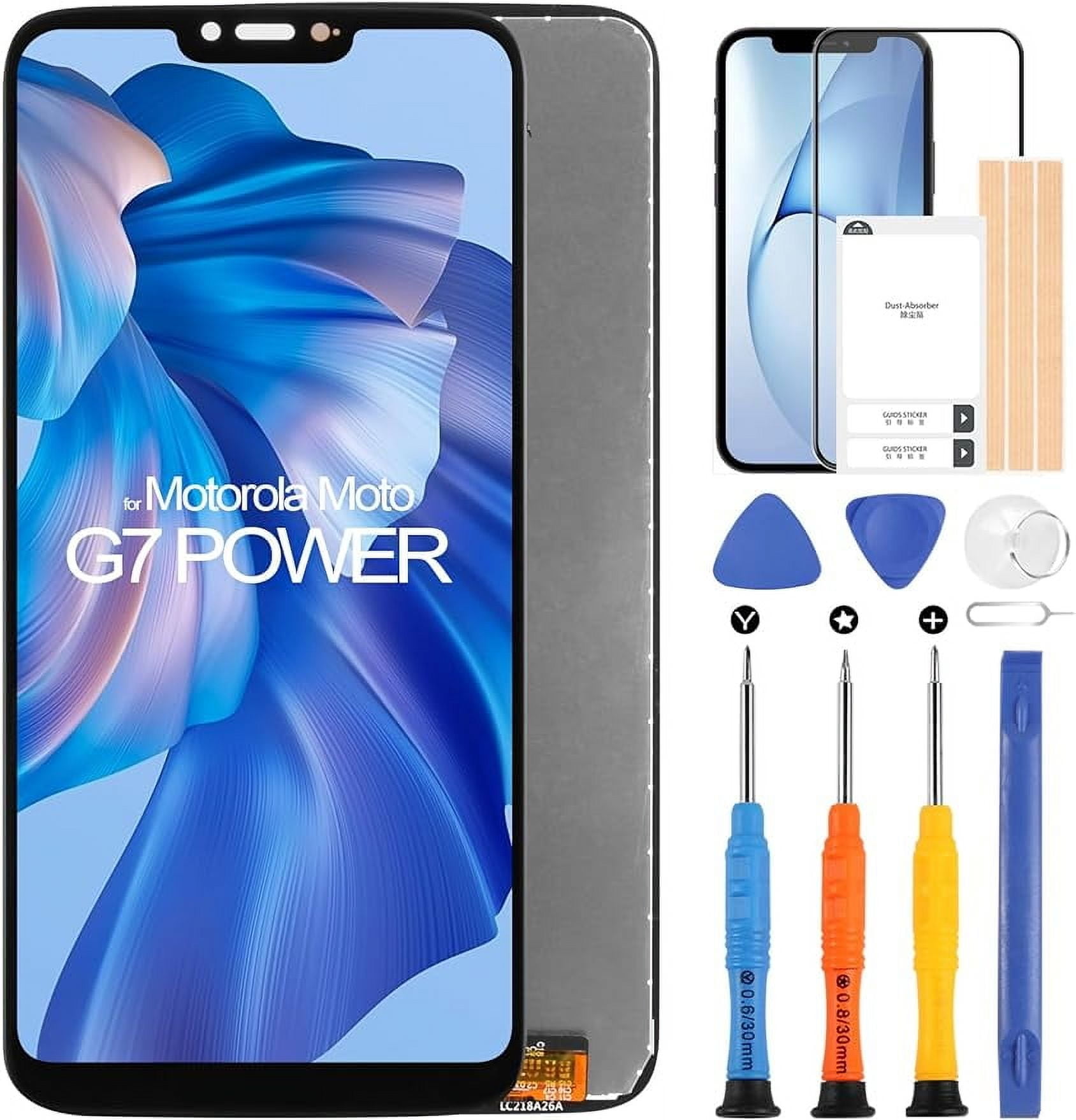 for Motorola Moto G7 Power Screen Replacement, LCD Display for Motorola ...