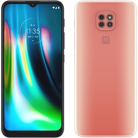Motorola Moto G9 Play 64GB Fully Unlocked Android Smart Phone - Spring ...