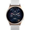 Motorola Moto Watch 120 1.43" AMOLED Bluetooth AI Smartwatch, Rose Gold ...