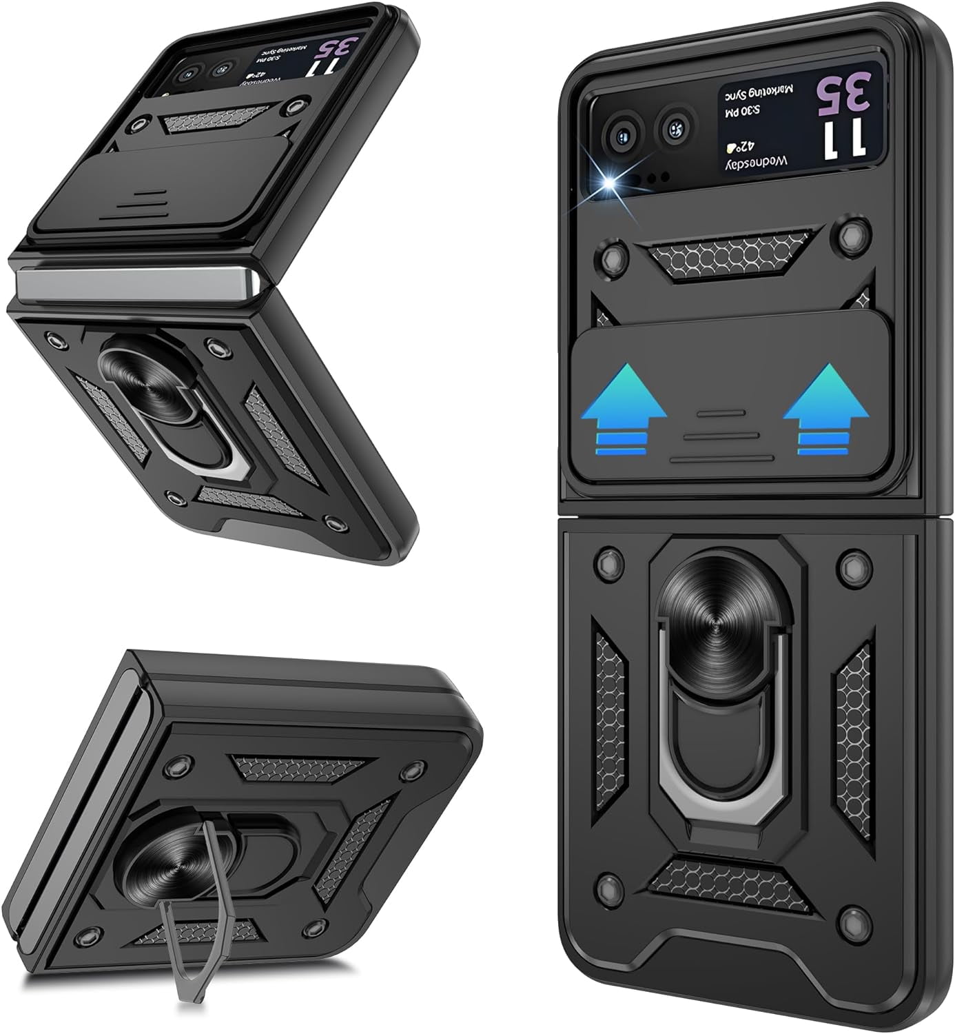 for Motorola Razr 2023 Case [Not Fit Razr Plus 2023], Heavy Duty ...