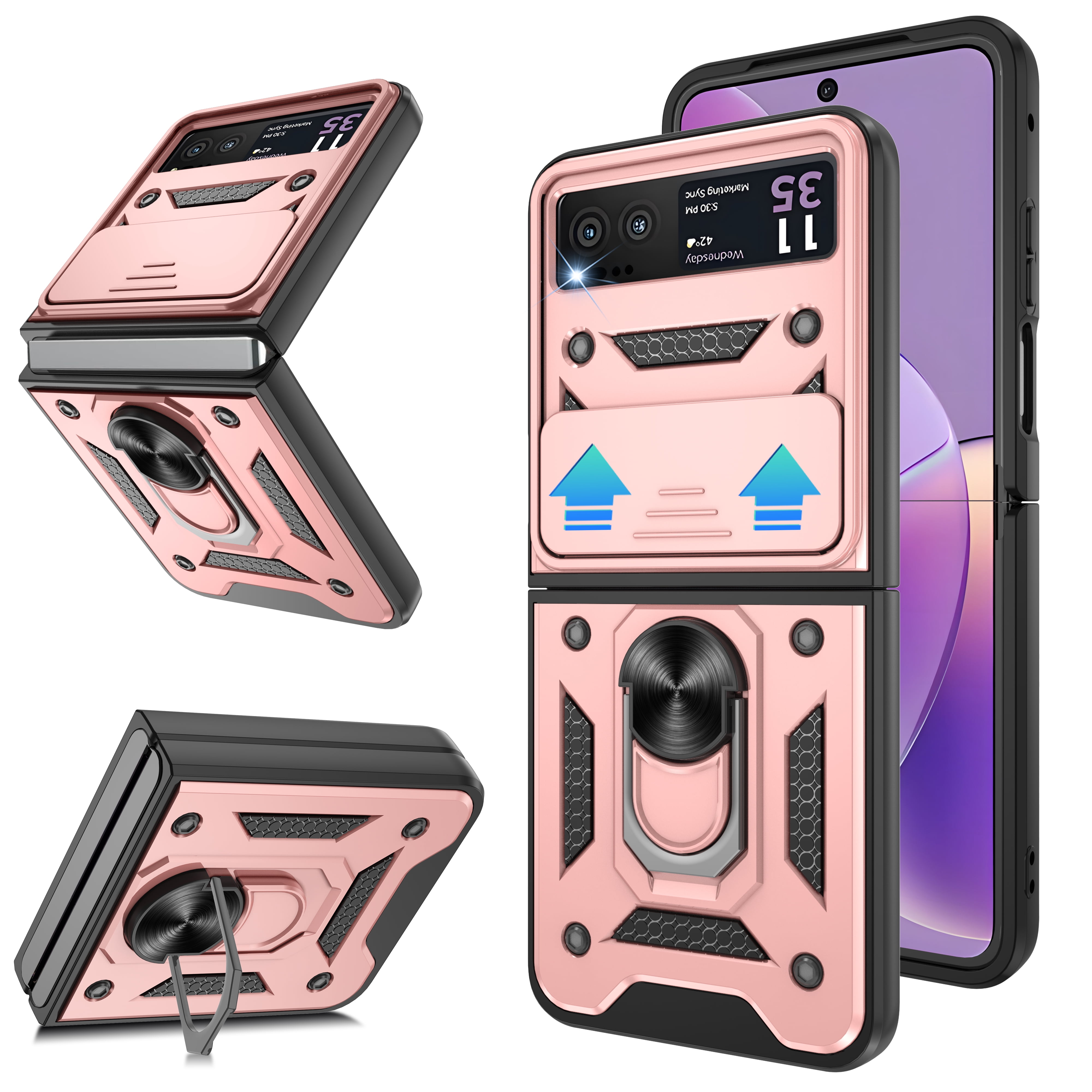 for Motorola Razr 2023 Case/Razr 2023 Case, Magnetic Stand for Women ...