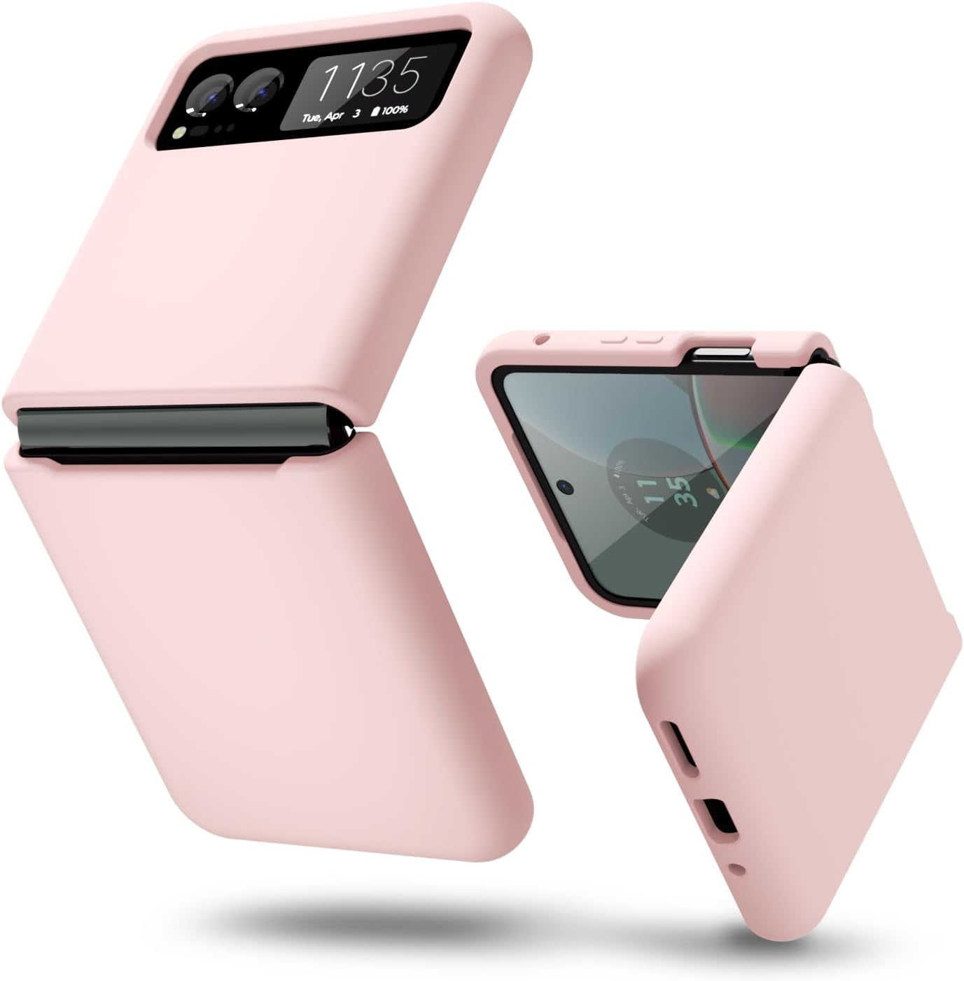 for Motorola Razr 2023 Phone Case Liquid Silicone, Thin Slim Soft ...