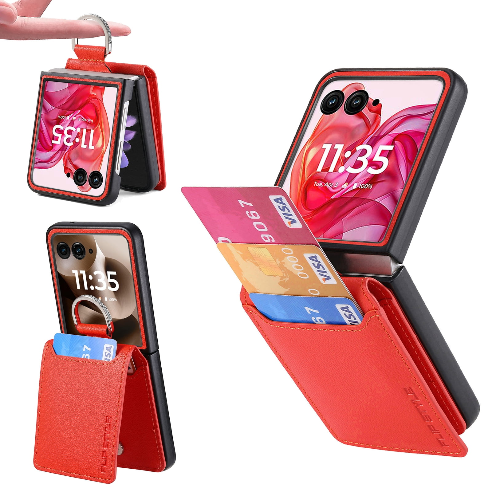 for Motorola Razr 60 Ultra / Motorola Razr Ultra 2025 Case Wallet with ...