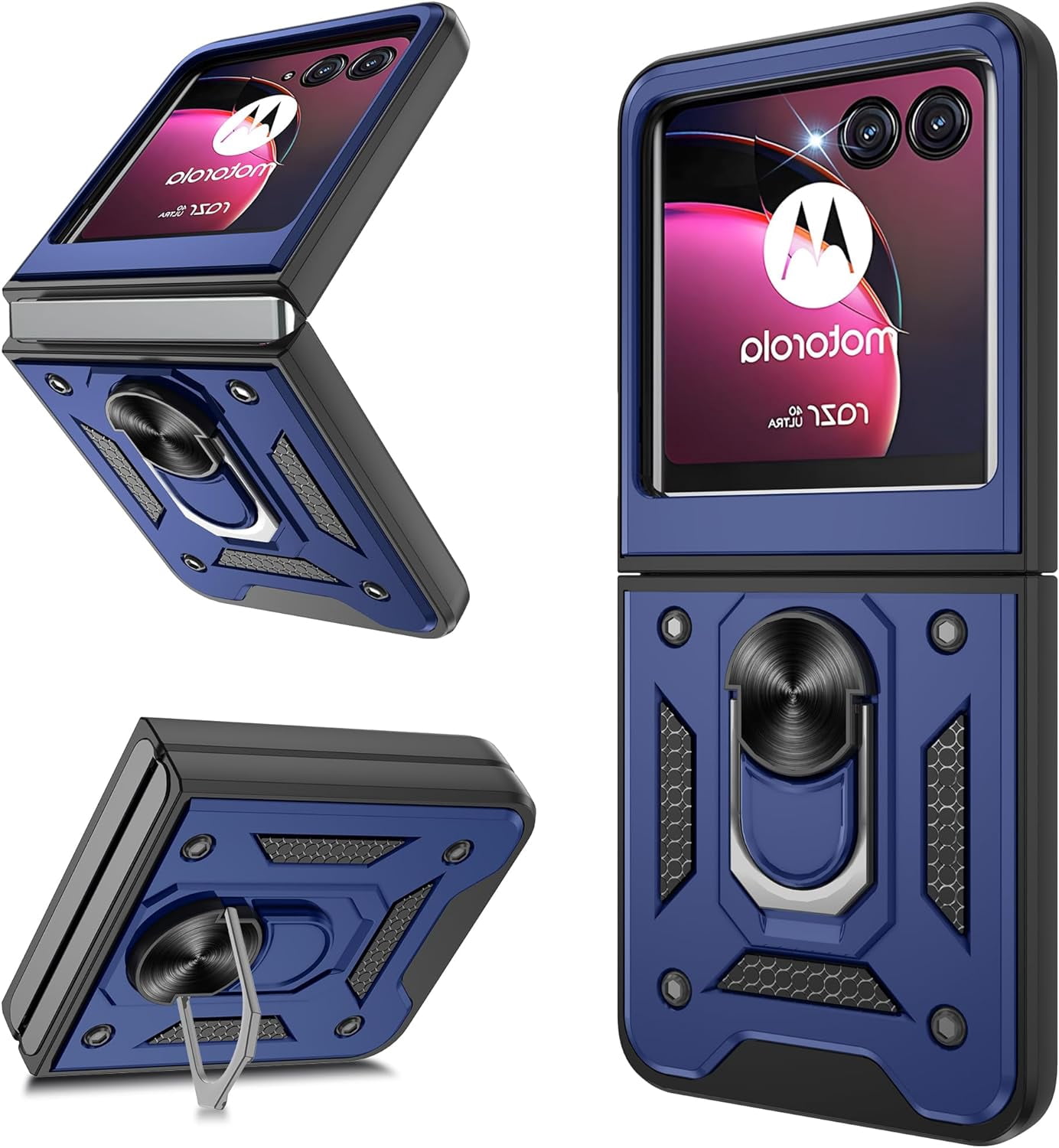 for Motorola Razr Plus 2023 Case, Moto Razr Plus 2023 Case, Heavy Duty ...
