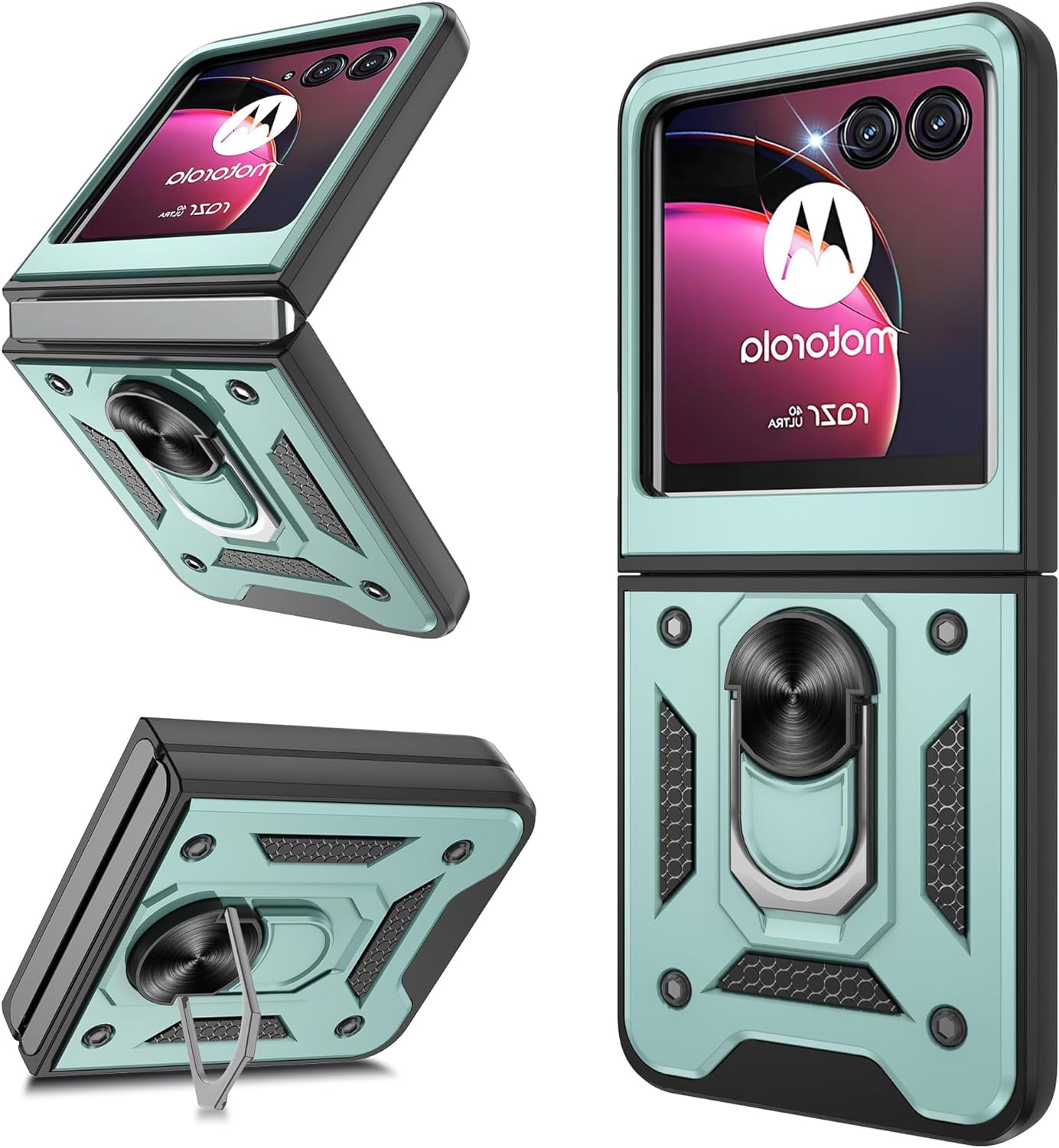 for Motorola Razr Plus 2023 Case, Moto Razr Plus 2023 Case, Heavy Duty ...
