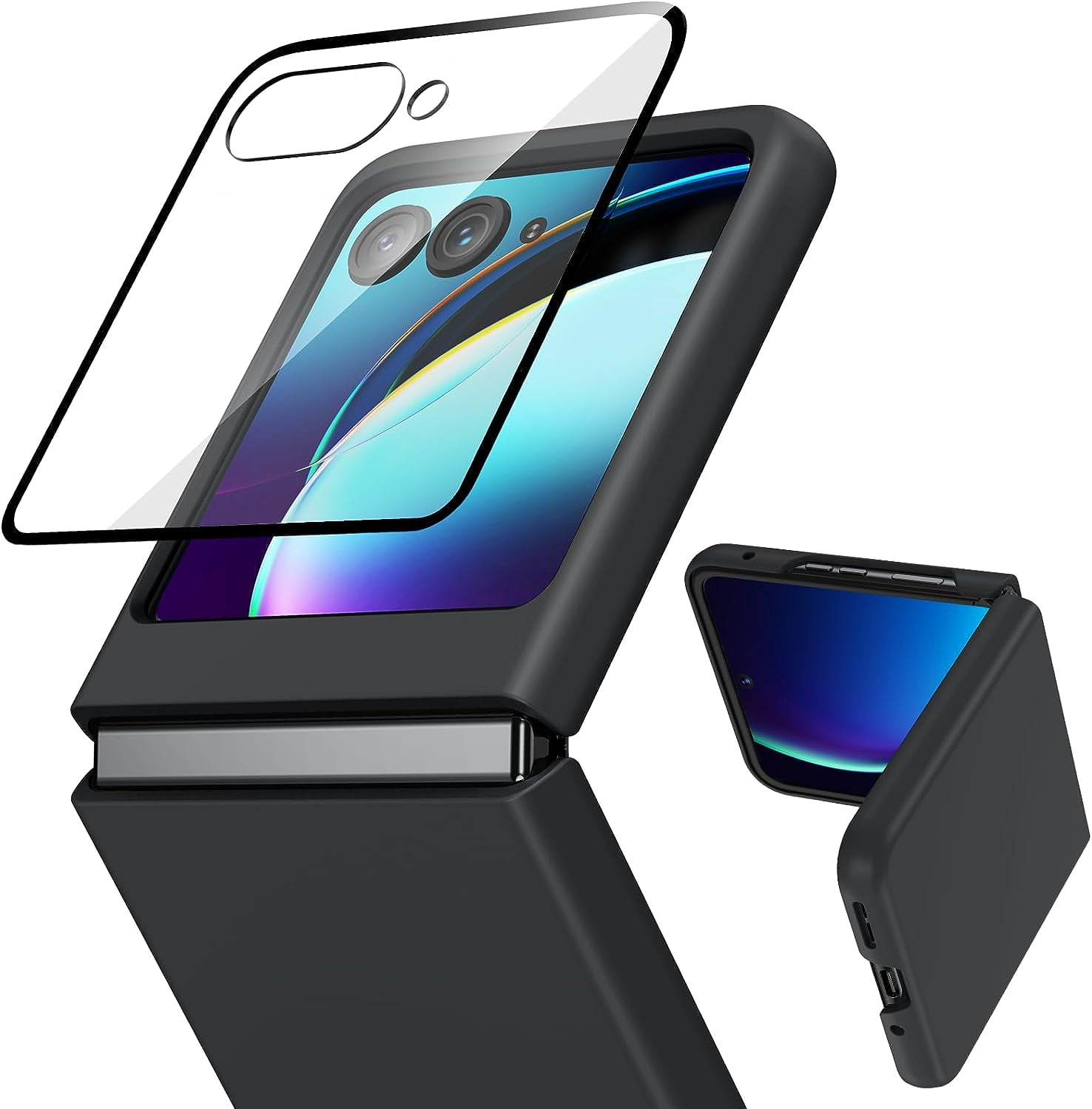 Motorola Razr Plus Case, Motorola Razr+ 2023 Full Body Cover with ...