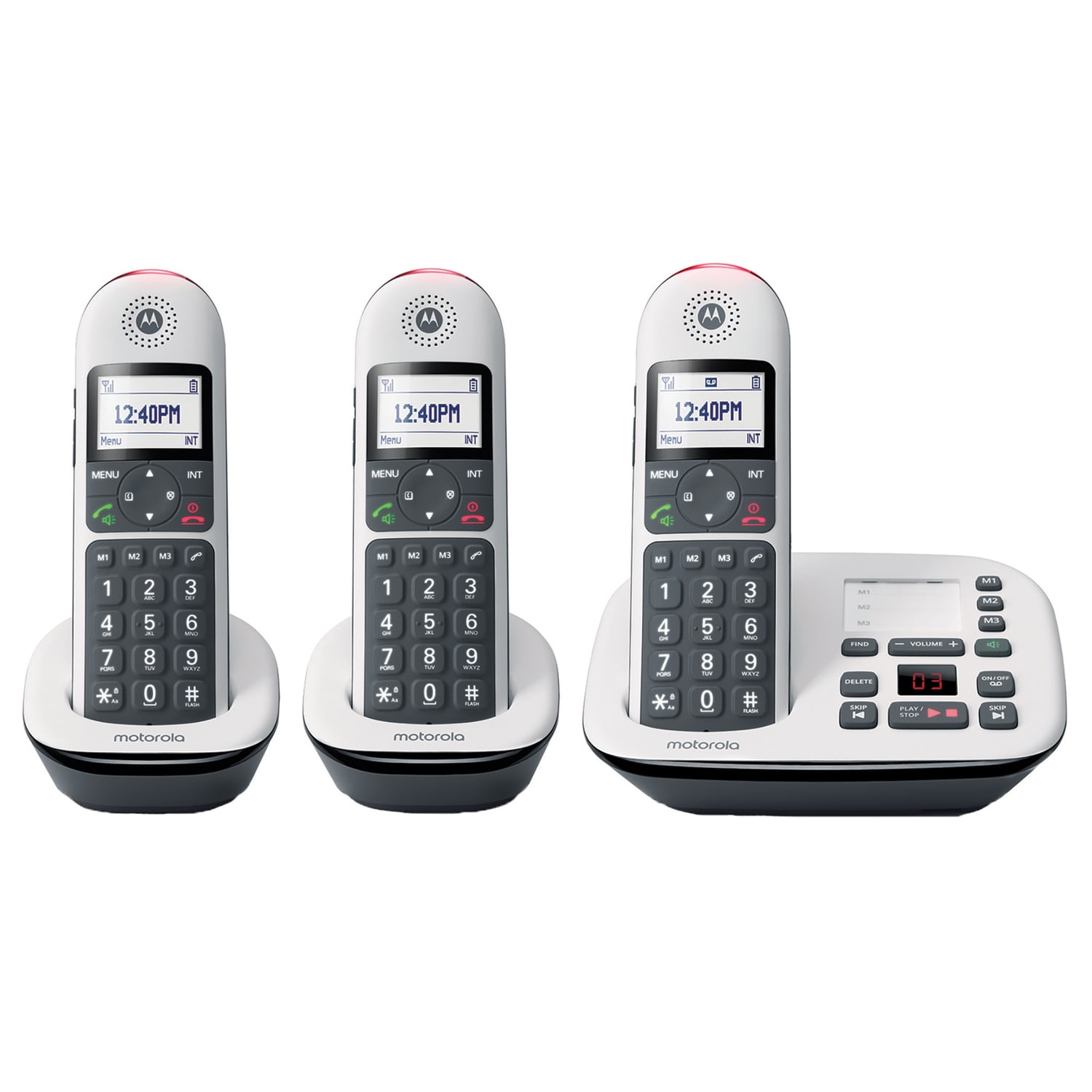 Motorola Residential DECT 6.0 Cordless Digital Phone System with ...