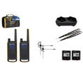 Motorola Solutions Talkabout, Portable FRS, T475 Two Way Radio 2 Pack ...