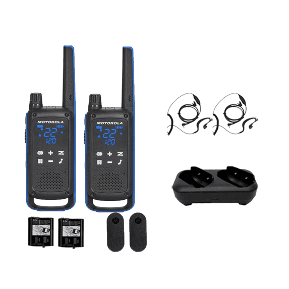Motorola Solutions, Talkabout T802, Portable FRS Two Way Radio 2 Pack ...